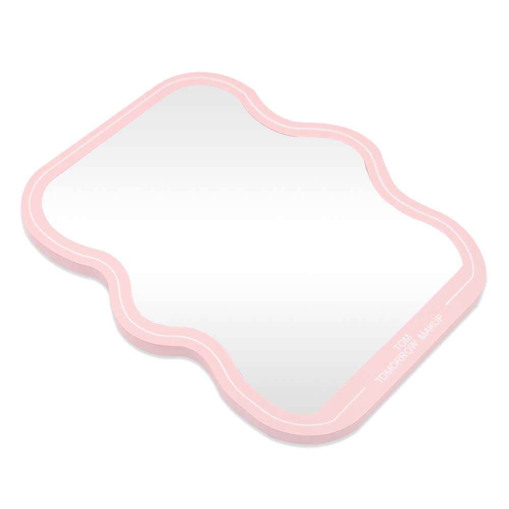 L3 WAVY COSMETIC MIRROR PINK – GladkingPhilippines